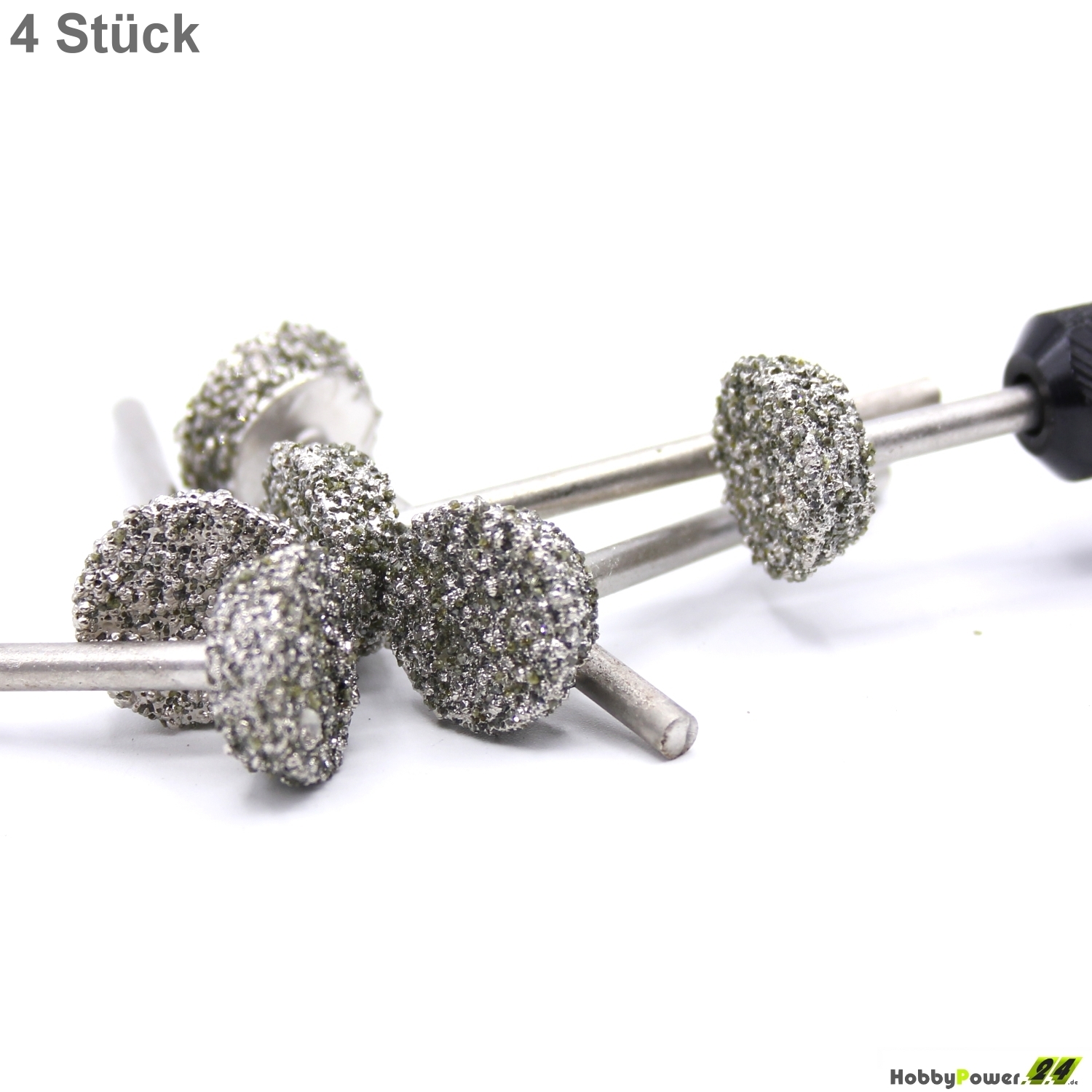 4x Raspel 10mm zum Bearbeiten von Stein Glas Gips Holz für Dremel ...